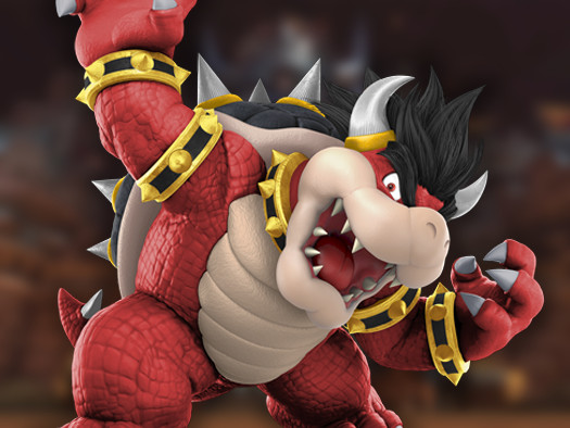 Red and Black Bowser Mod for Super Smash Bros. Ultimate | SSBU Mods