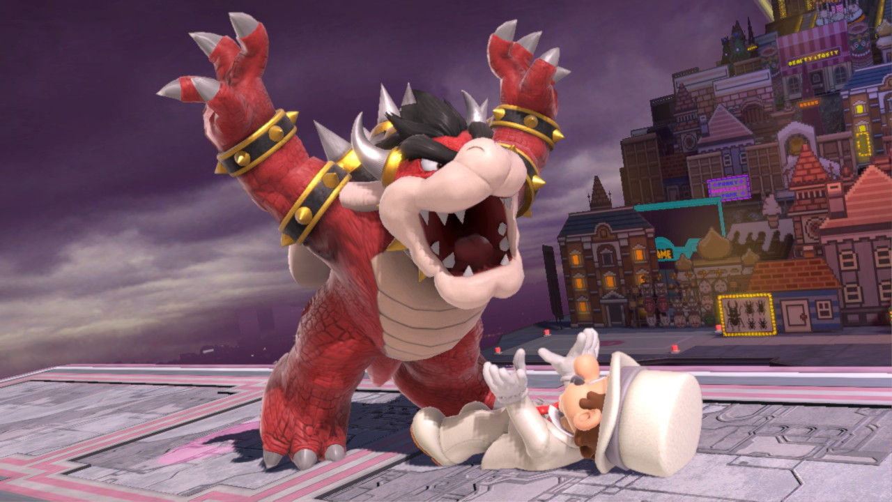 Red and Black Bowser Mod for Super Smash Bros. Ultimate | SSBU Mods