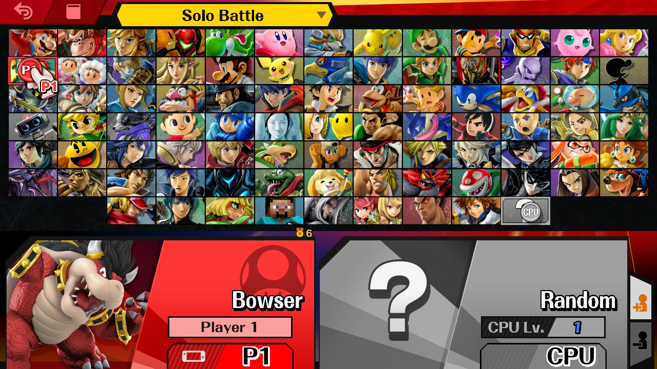 Red and Black Bowser Mod for Super Smash Bros. Ultimate | SSBU Mods