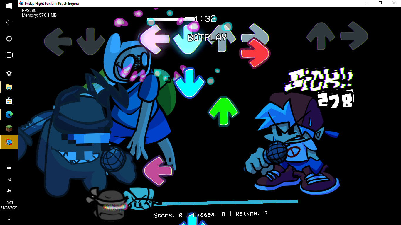 Maroon but corrupted Mod for Friday Night Funkin' | FNF Mods