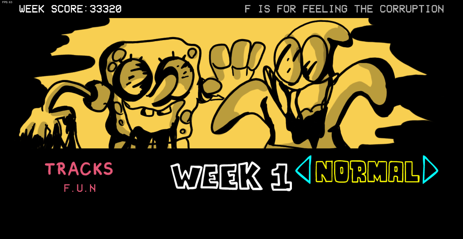 F.U.N vs spongebob and patrick Rehydrated Mod for Friday Night Funkin ...