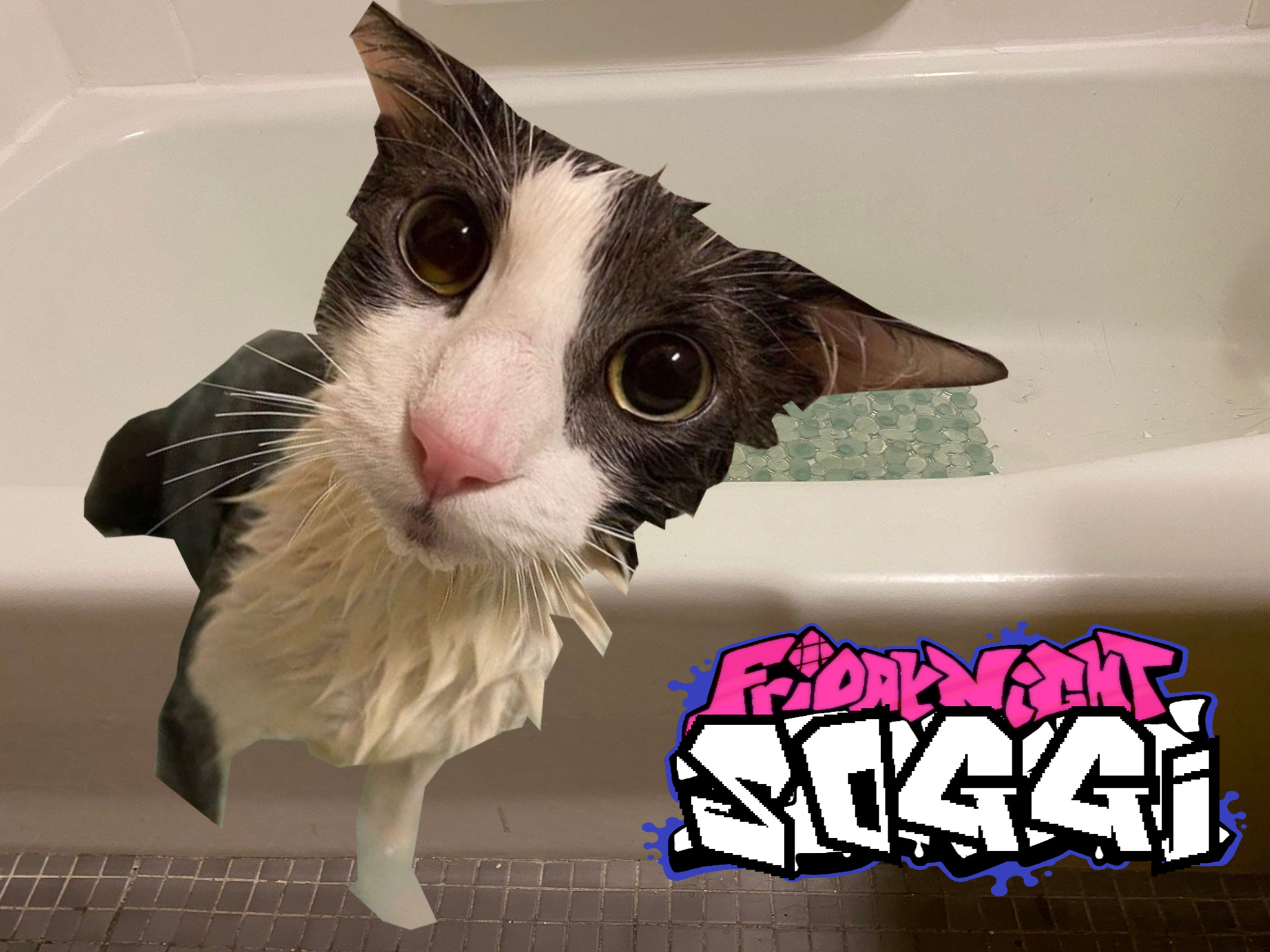 Vs soggy cat Mod for Friday Night Funkin' | FNF Mods