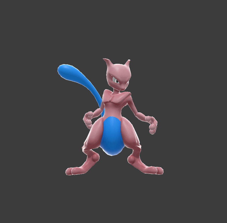 Trans Flag Mewtwo [Super Smash Bros. Ultimate] [Mods]
