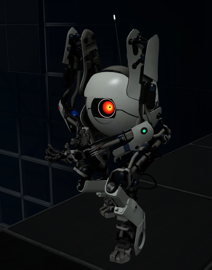 Atlas & P-body beta skins Mod for Portal 2 | P2 Mods