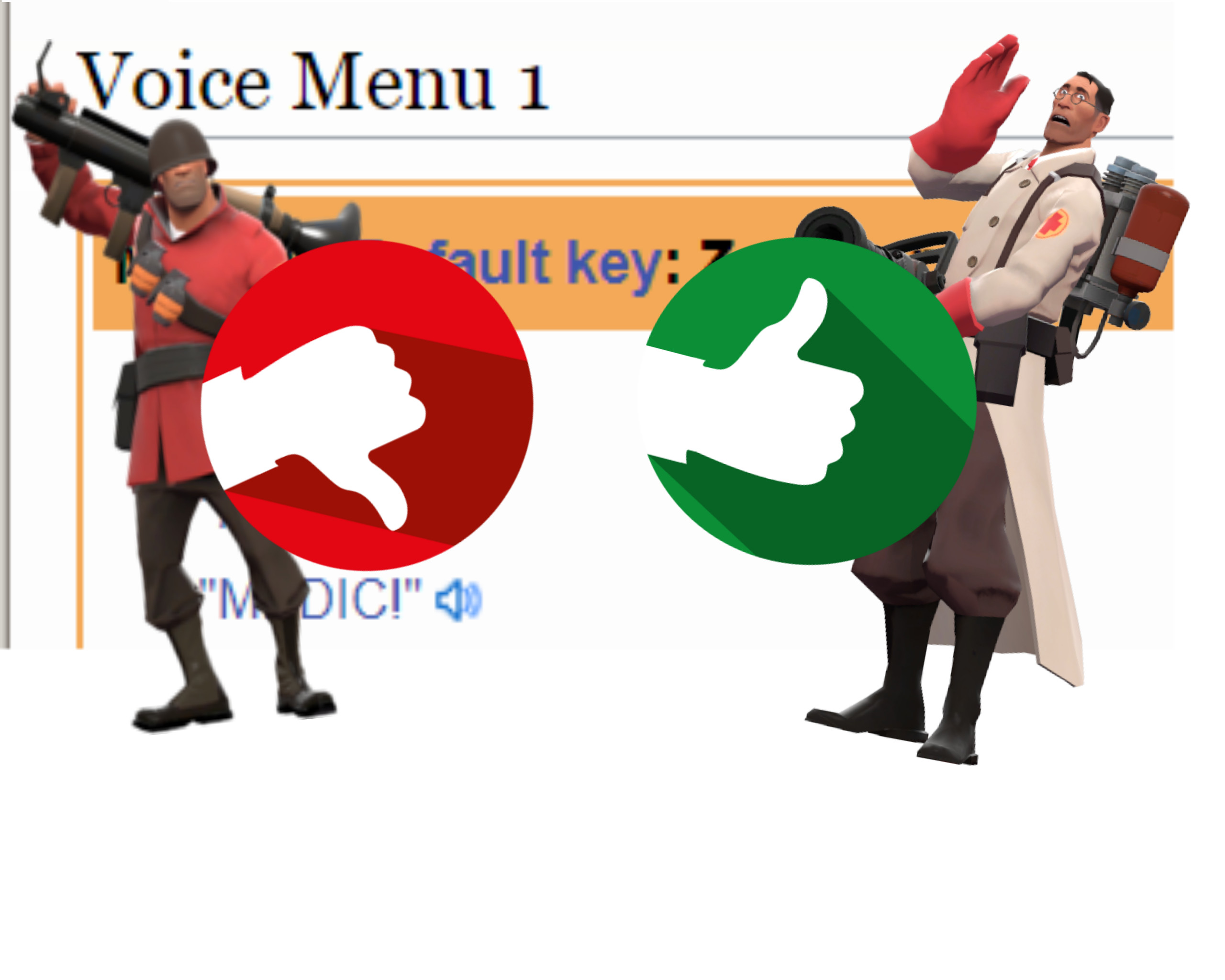Mute Soldier And Demo s MEDIC Voice Commands Team Fortress 2 Mods Mute Soldier And Demo s MEDIC Voice Commands Team Fortress 2 Mods