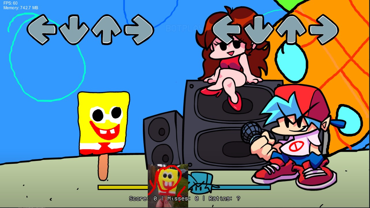 Vs SpongeBob Popsicle Mod for Friday Night Funkin' | FNF Mods