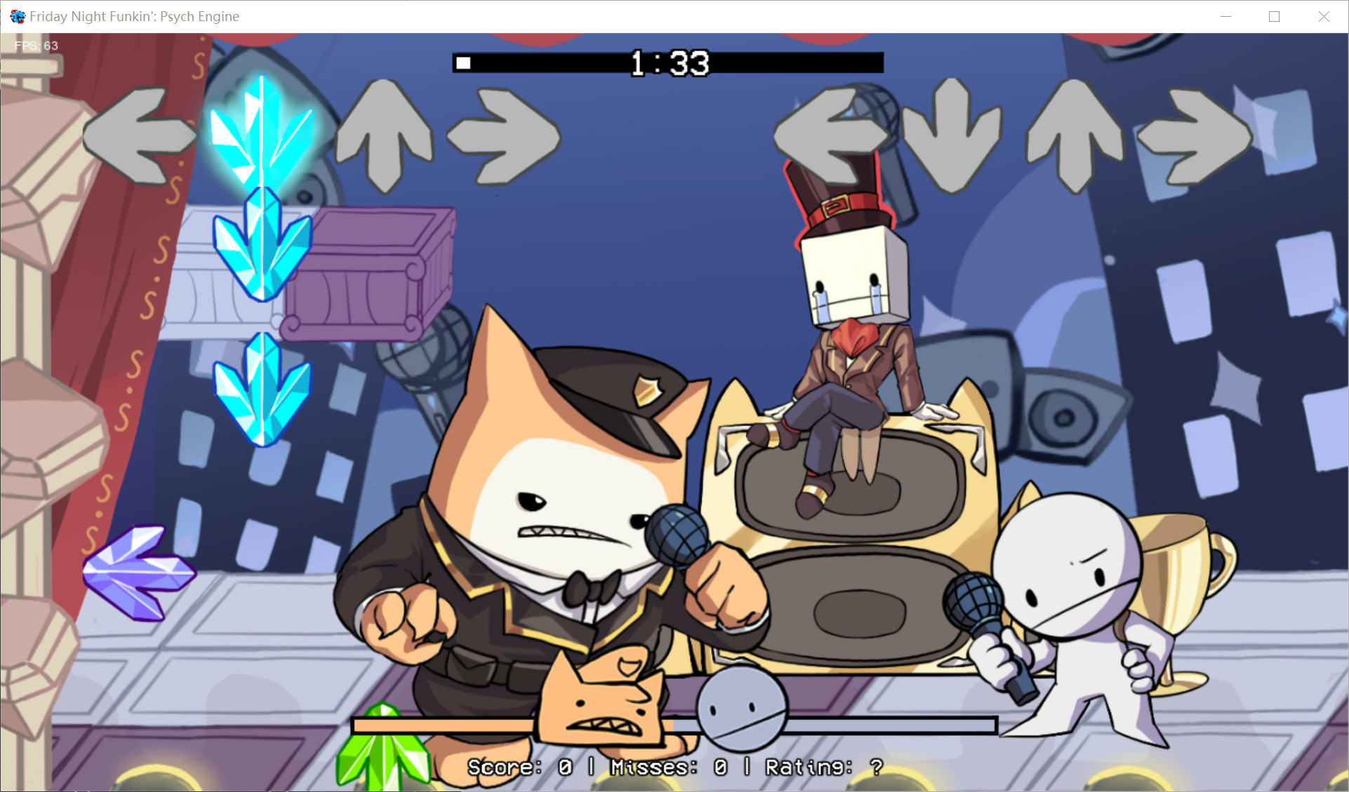 Theater Night Funkin'|BBT×FNF| Mod for Friday Night Funkin' | FNF Mods