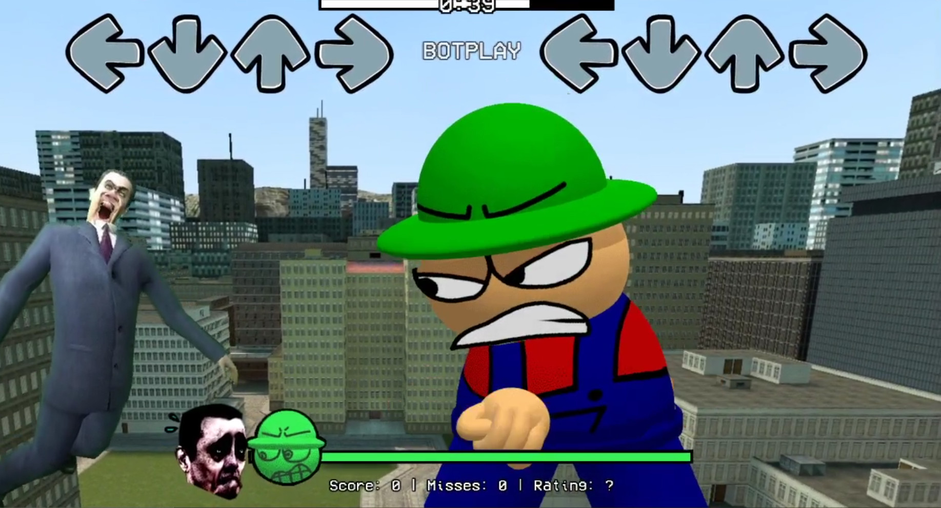 Playable Disruption Bambi [Friday Night Funkin'] [Mods]