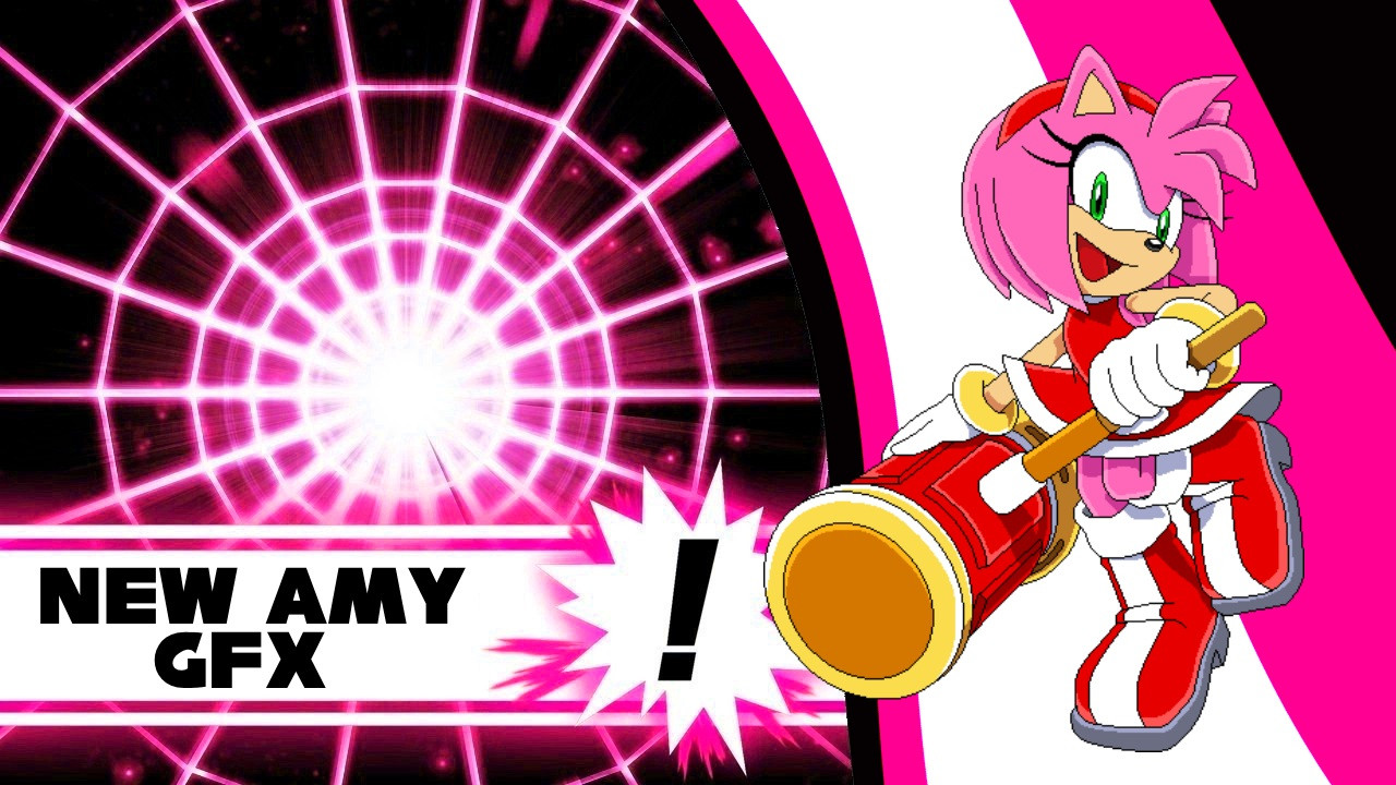 Amy's new GFX Mod for Super Smash Bros. Crusade | SSBC Mods