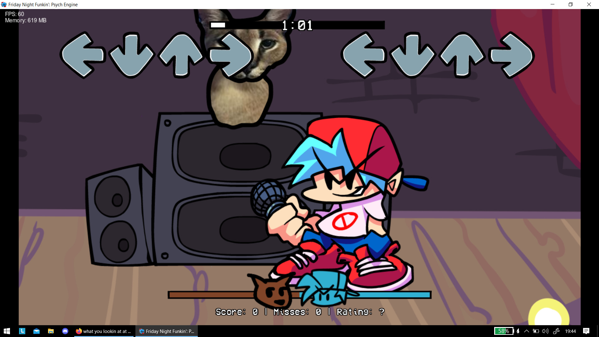 Floppa Over Girlfriend ( GF Reskin ) Mod for Friday Night Funkin' | FNF ...