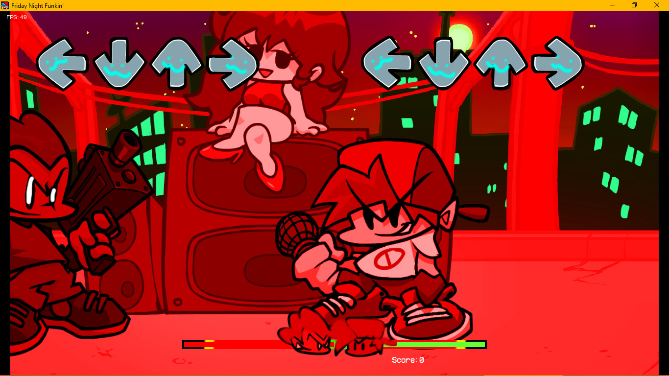 Friday Night Funkin' vercion RED [Friday Night Funkin'] [Mods]