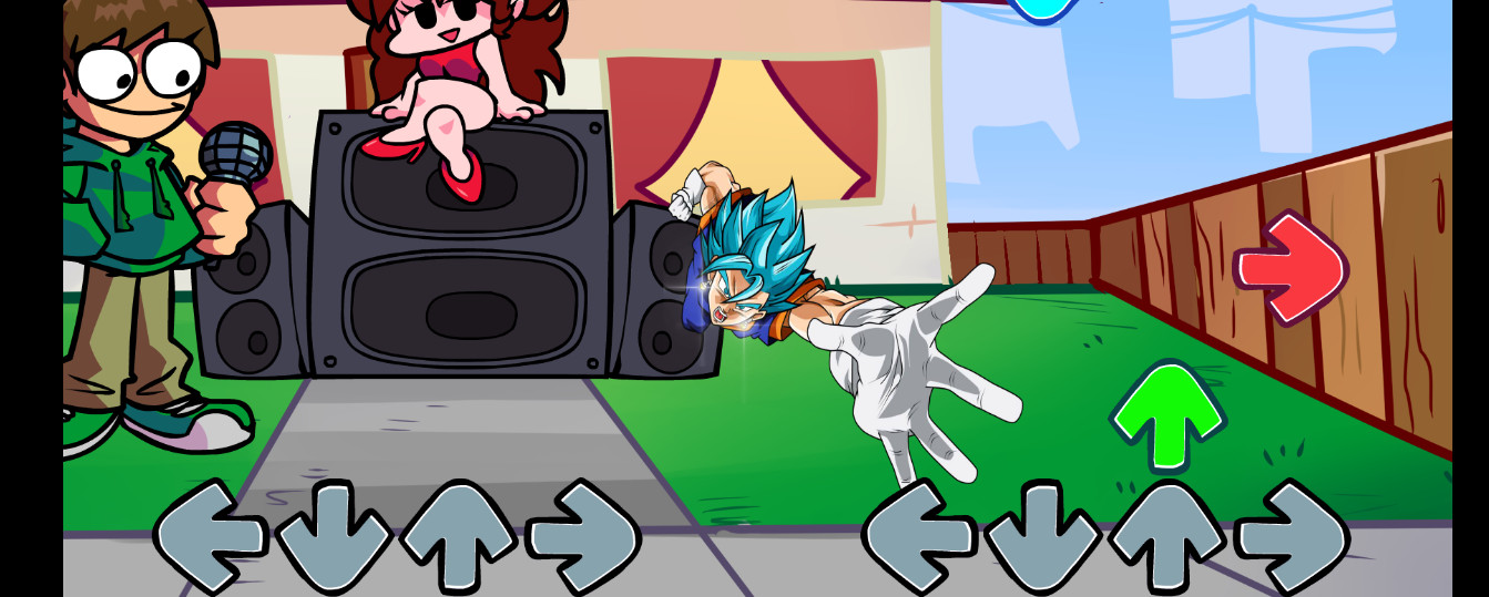 VEGETTO OVER BF! Mod for Friday Night Funkin' | FNF Mods