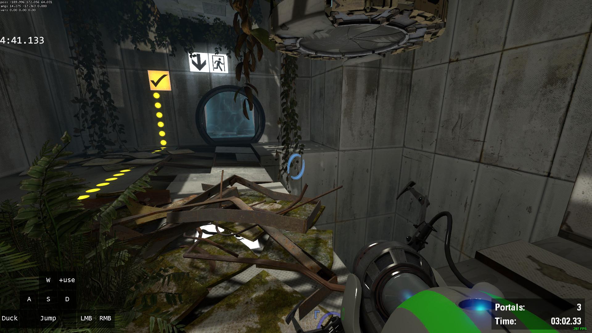 Green & Grey Portal Gun Reskin [Portal 2] [Mods]