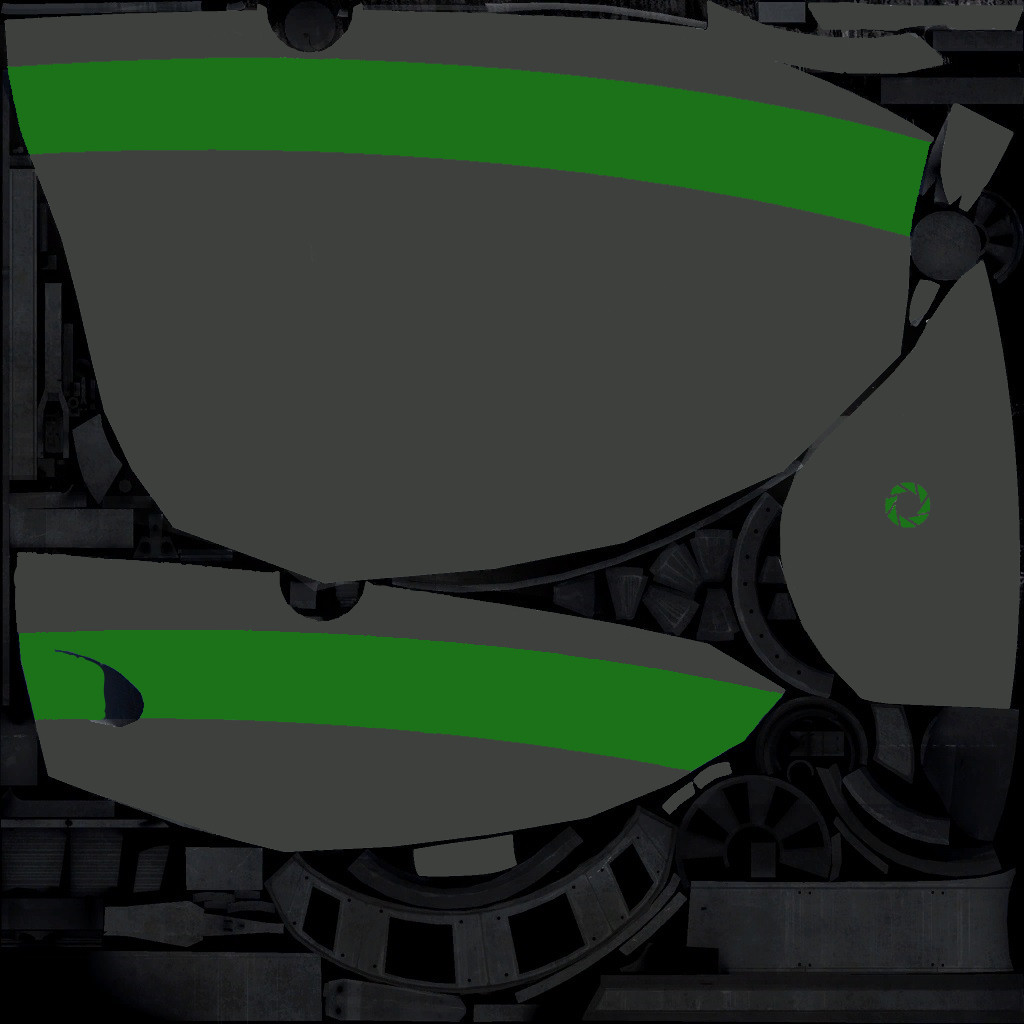 Green & Grey Portal Gun Reskin [Portal 2] [Mods]