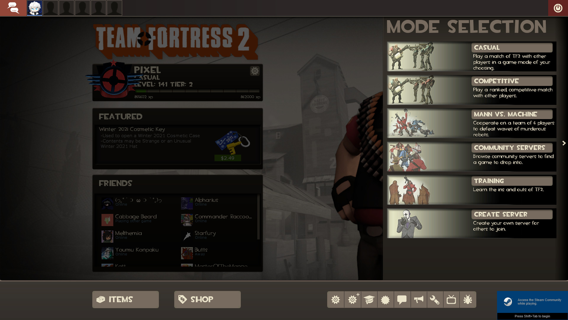 Quickplay Styled Gamemode Portraits 2022 Edition Mod for Team Fortress ...