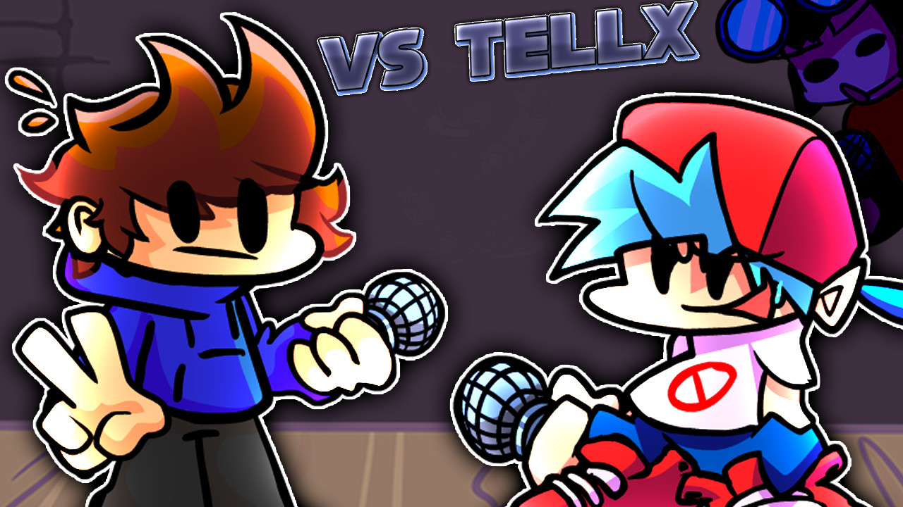 FNF VS TELLX (UPDATE DEMO) Mod for Friday Night Funkin' | FNF Mods
