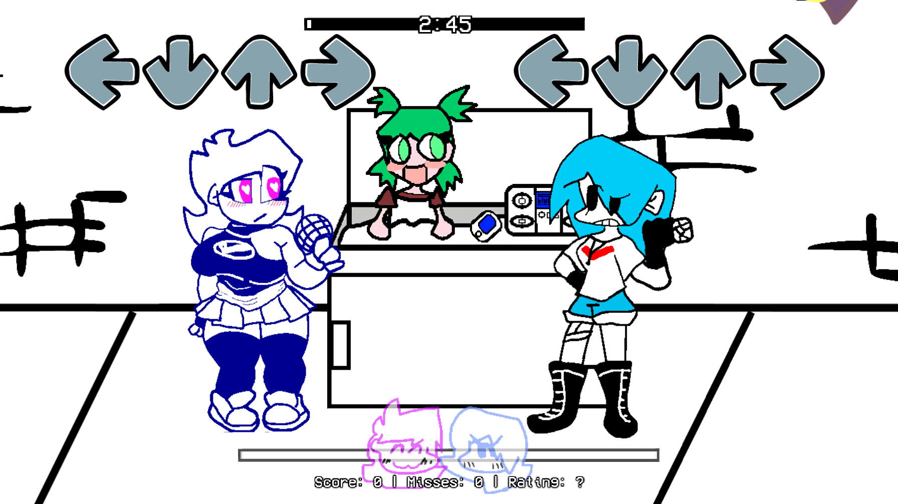 Blue Fanmade Mod for Friday Night Funkin' | FNF Mods