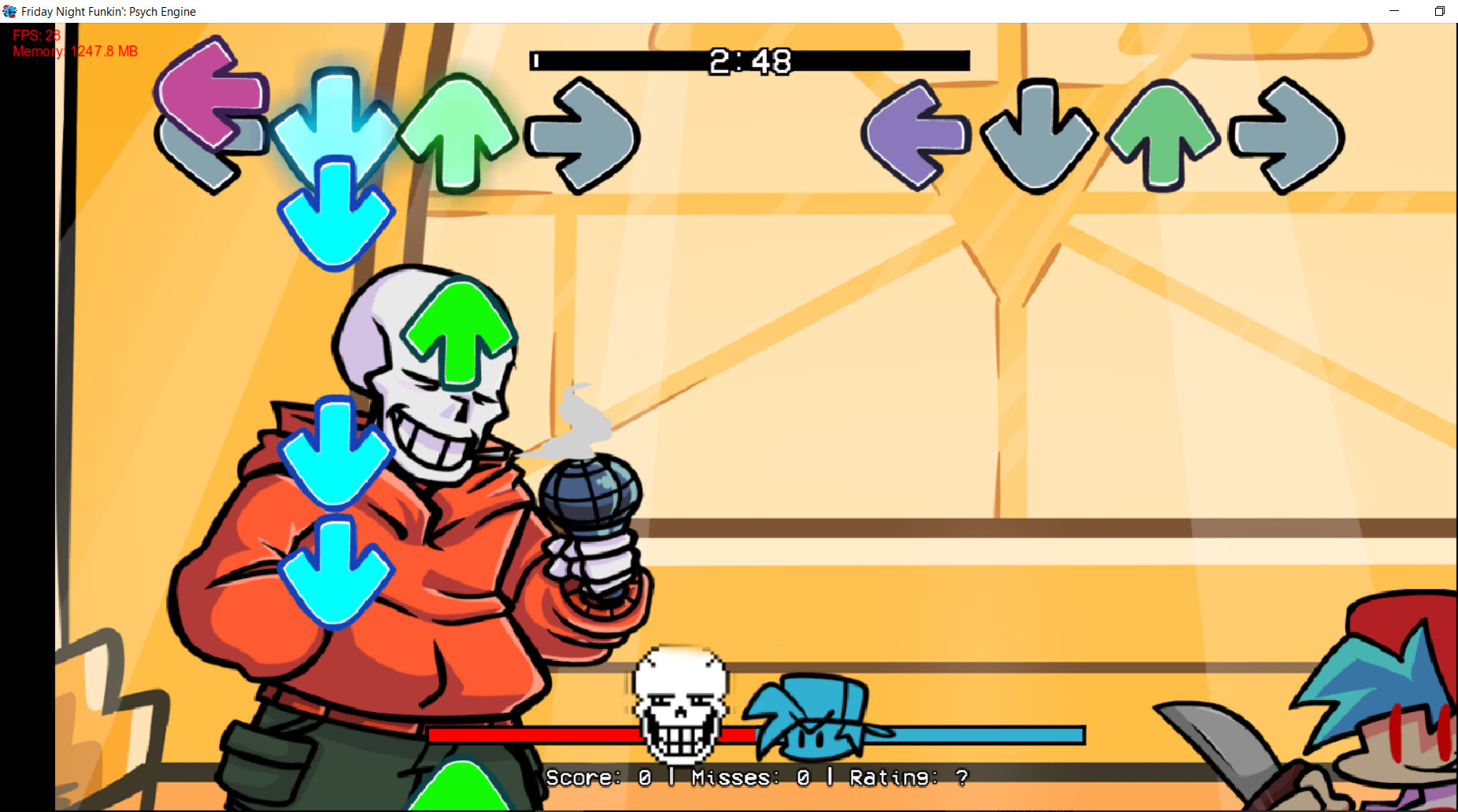 vs swap papyrus (demo) [Friday Night Funkin'] [Mods]