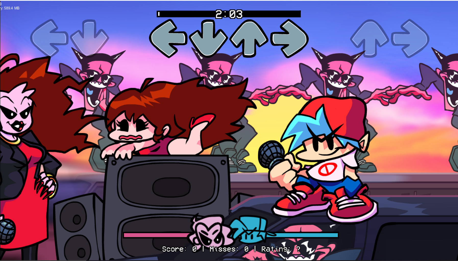 Friday Night Funkin Logic Cartoon Mod for Friday Night Funkin' | FNF Mods