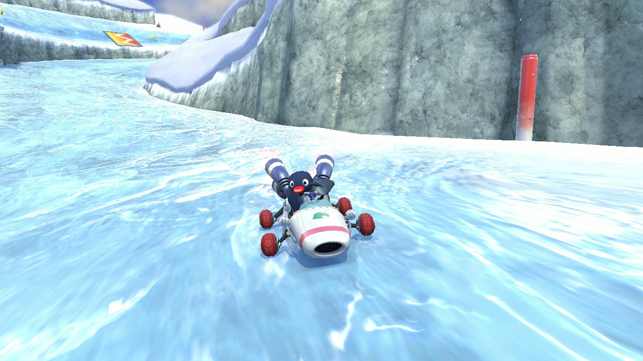 Pingu over Villager (Boy) Mod for Mario Kart 8 Deluxe | MK8D Mods