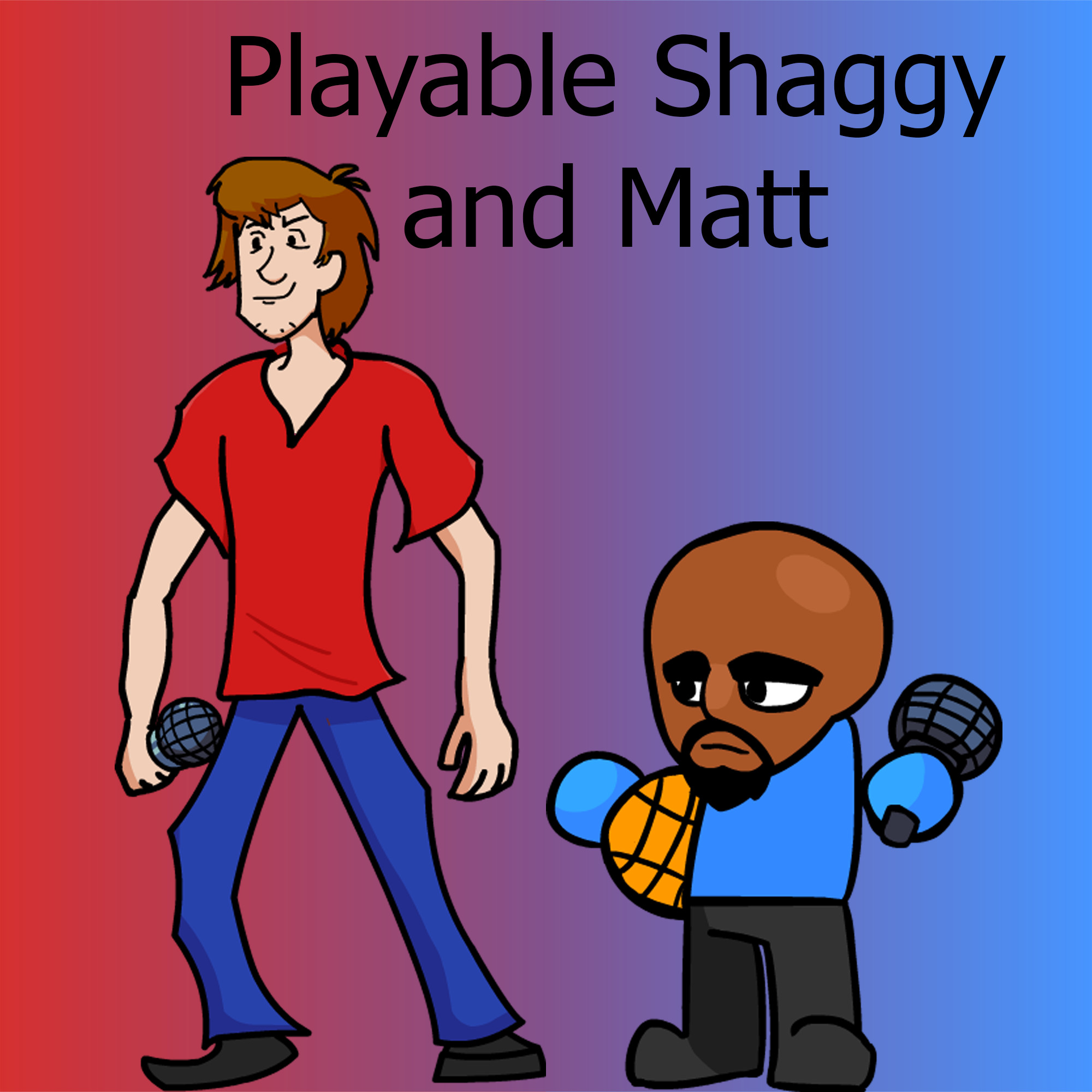 Playable Shaggy + Matt (normal and God mode) Mod for Friday Night ...