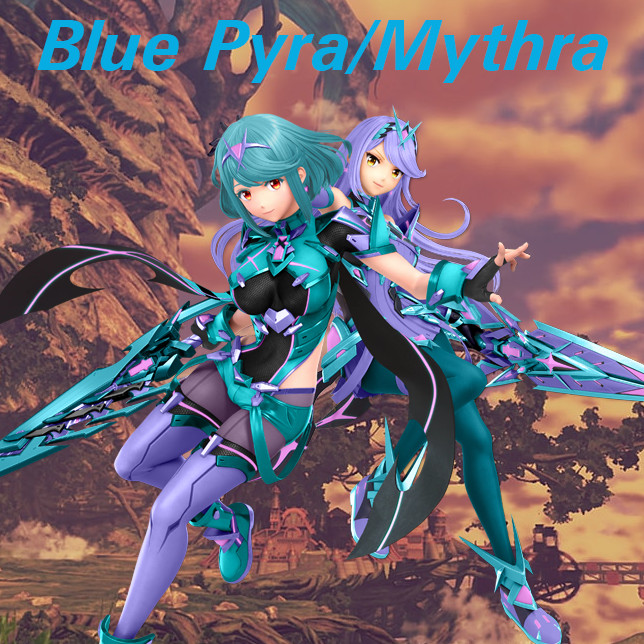 Blue Pyra and Mythra Mod for Super Smash Bros. Ultimate | SSBU Mods