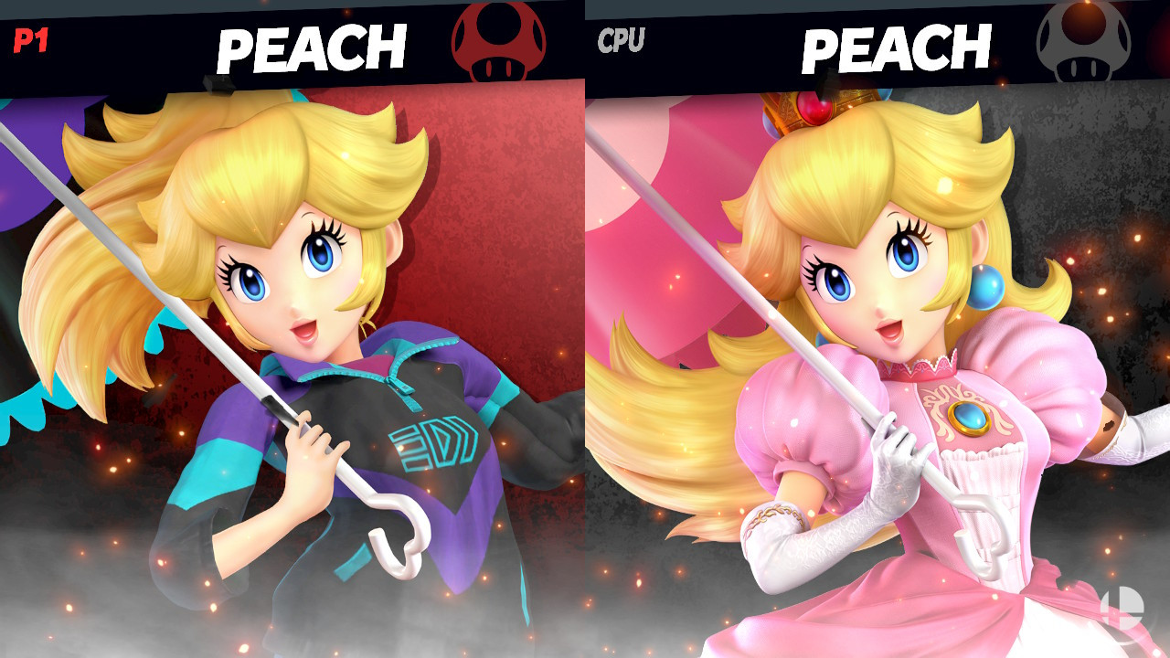 Inkling Fashion Peach Mod for Super Smash Bros. Ultimate | SSBU Mods