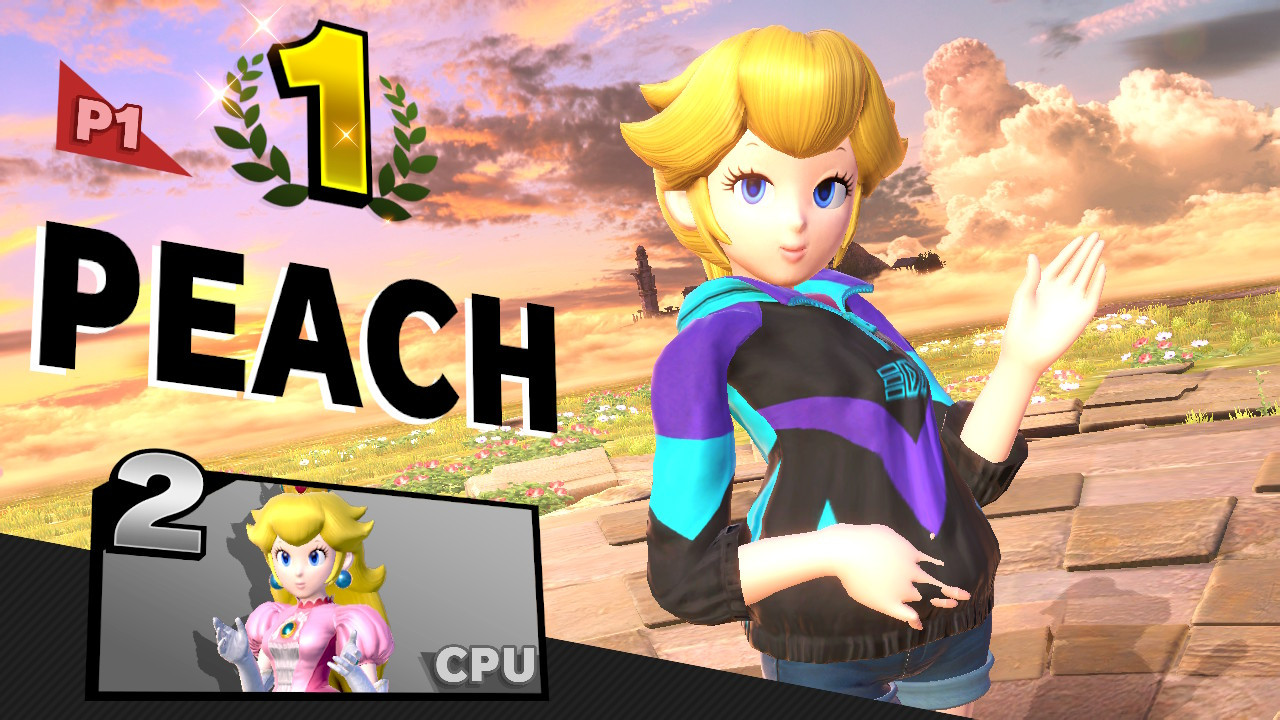 Inkling Fashion Peach Mod for Super Smash Bros. Ultimate | SSBU Mods