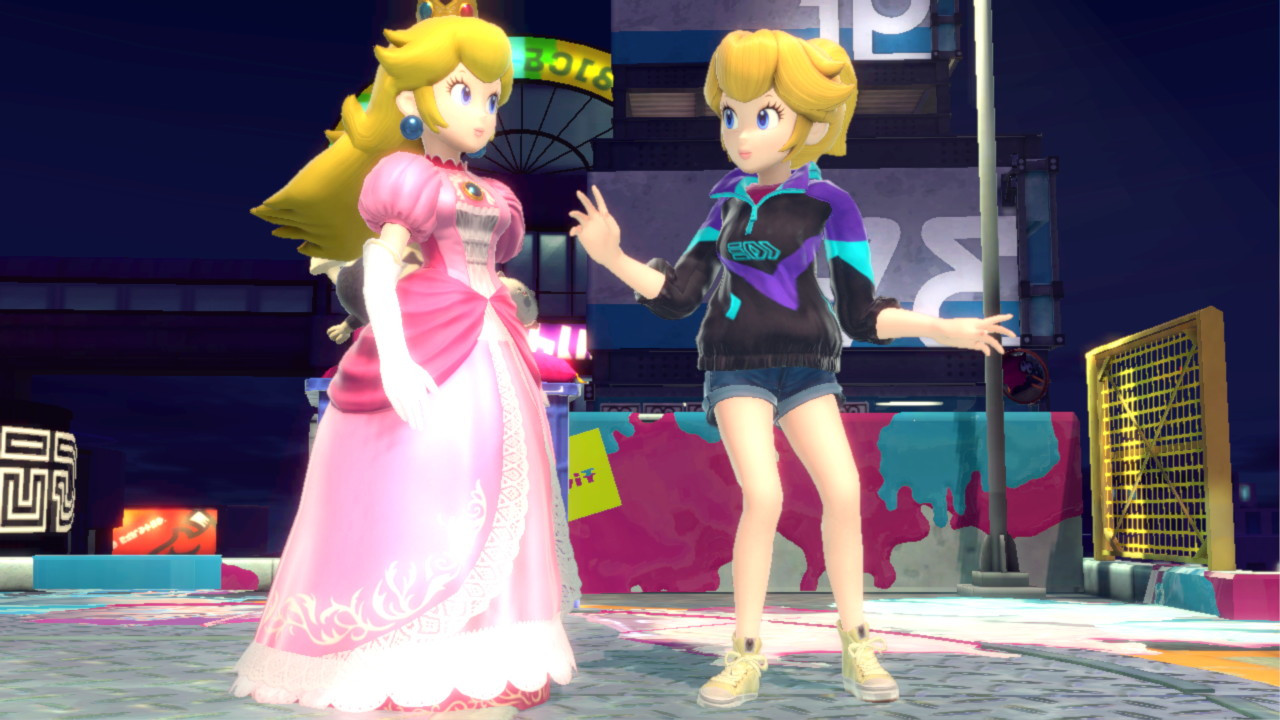 Inkling Fashion Peach Mod for Super Smash Bros. Ultimate | SSBU Mods