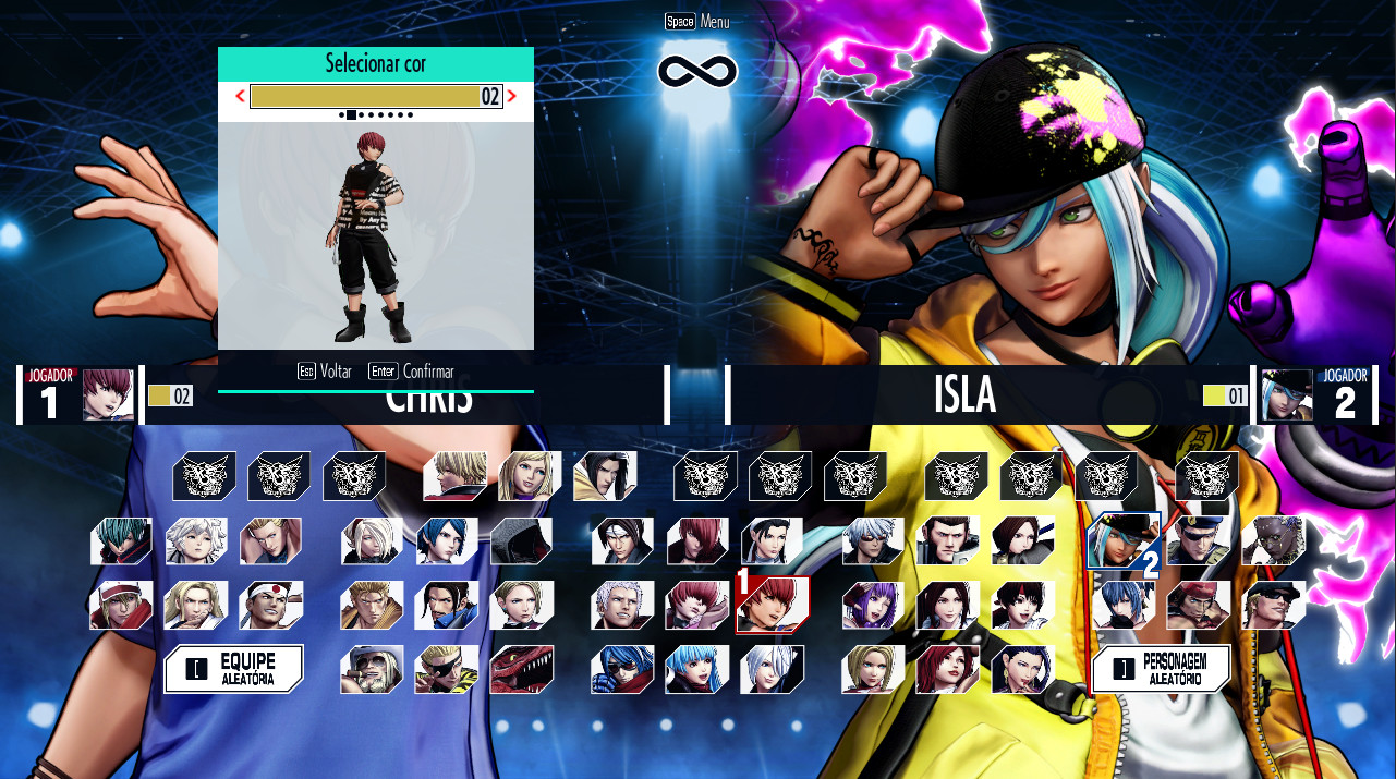 Drip Chris Mod for The King of Fighters XV | KoFXV Mods