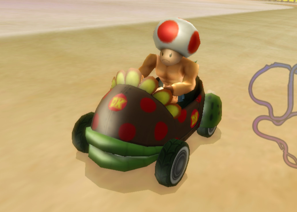 Swole Toad Mod for Mario Kart Wii | MKWii Mods
