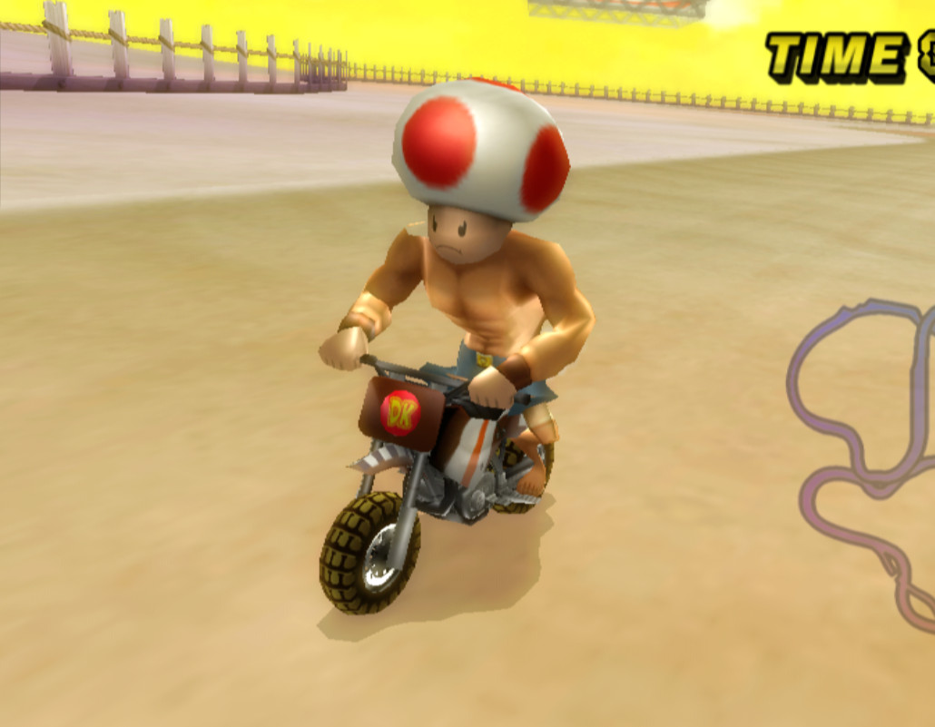 Swole Toad Mod for Mario Kart Wii | MKWii Mods
