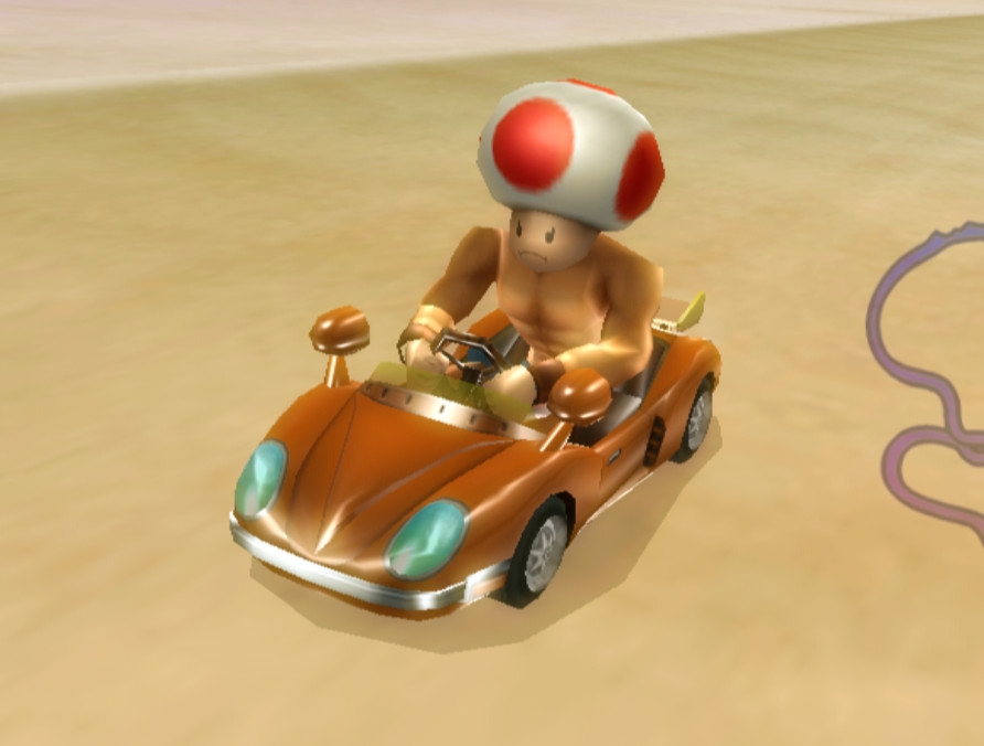 Swole Toad Mod for Mario Kart Wii | MKWii Mods