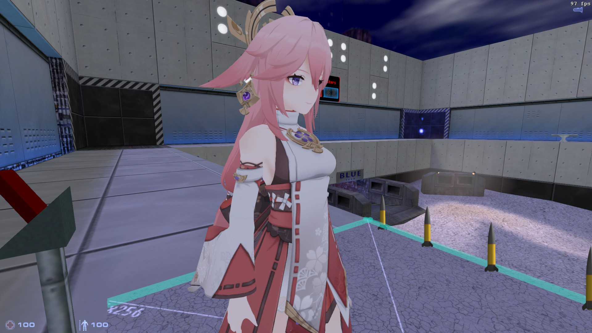 Genshin Impact - Yae Miko Mod for Sven Co-op | SC Mods