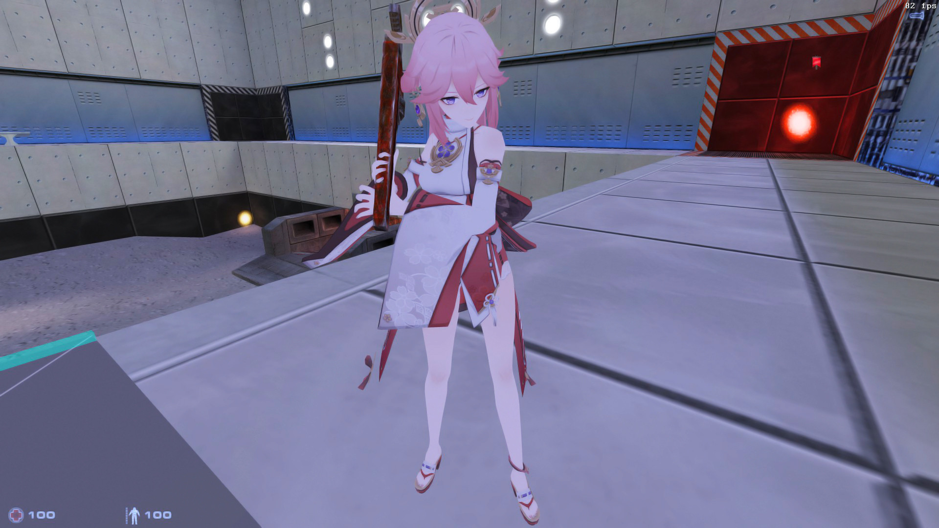 Genshin Impact - Yae Miko Mod for Sven Co-op | SC Mods