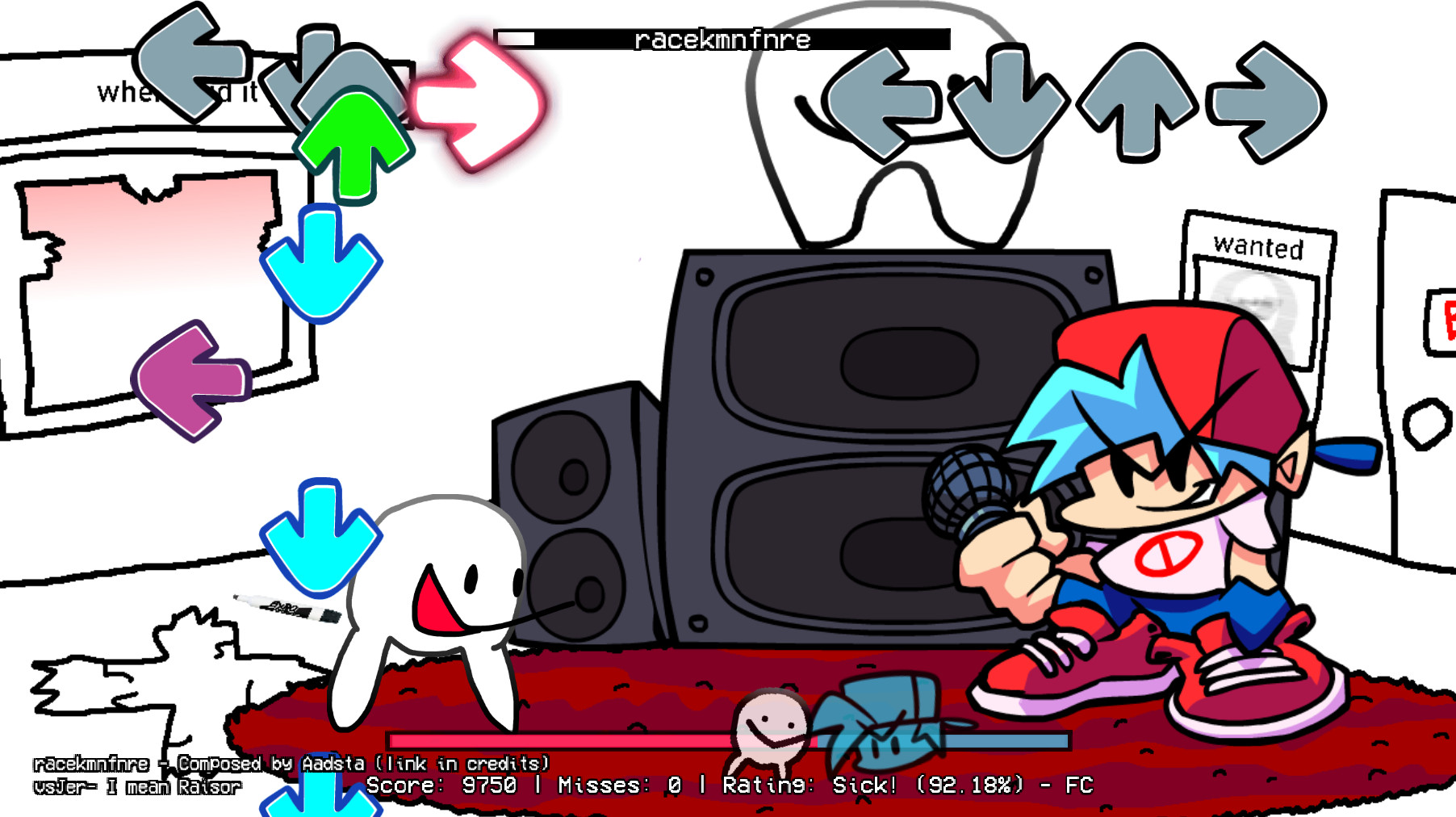 vs Jerald Mod for Friday Night Funkin' | FNF Mods