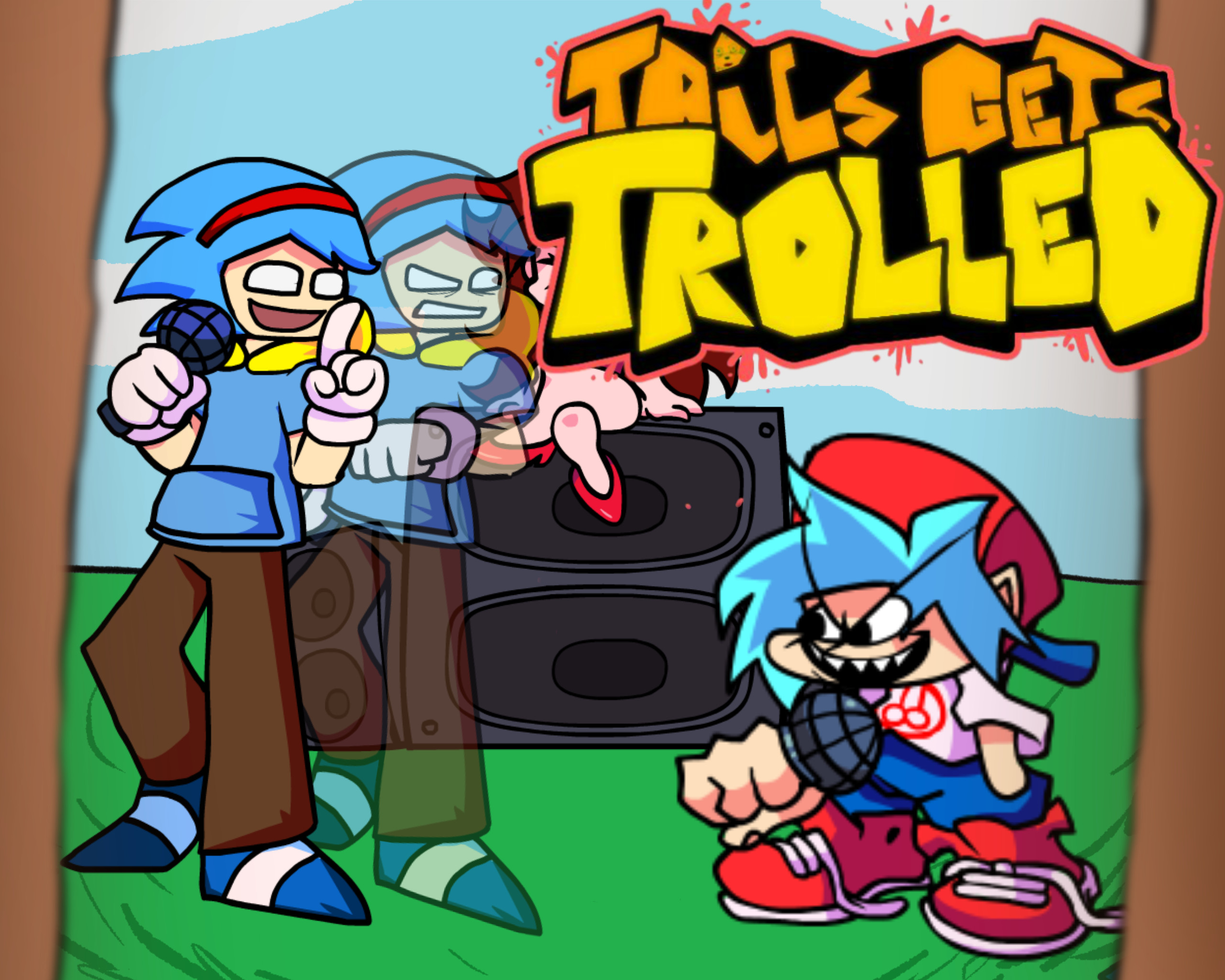 FNF Blantados Gets Trolled FULL WEEK Mod for Friday Night Funkin' | FNF ...