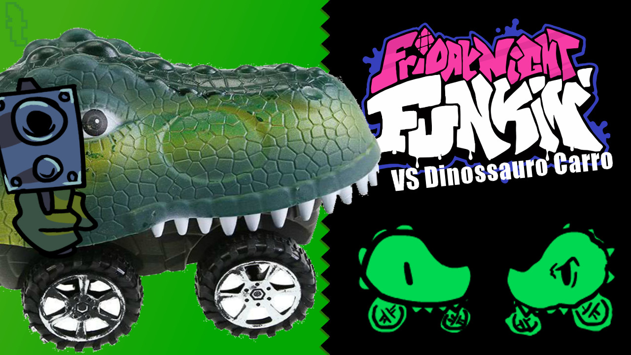 VS Dinossauro Carro (VS Dino Car) [Friday Night Funkin'] [Mods]