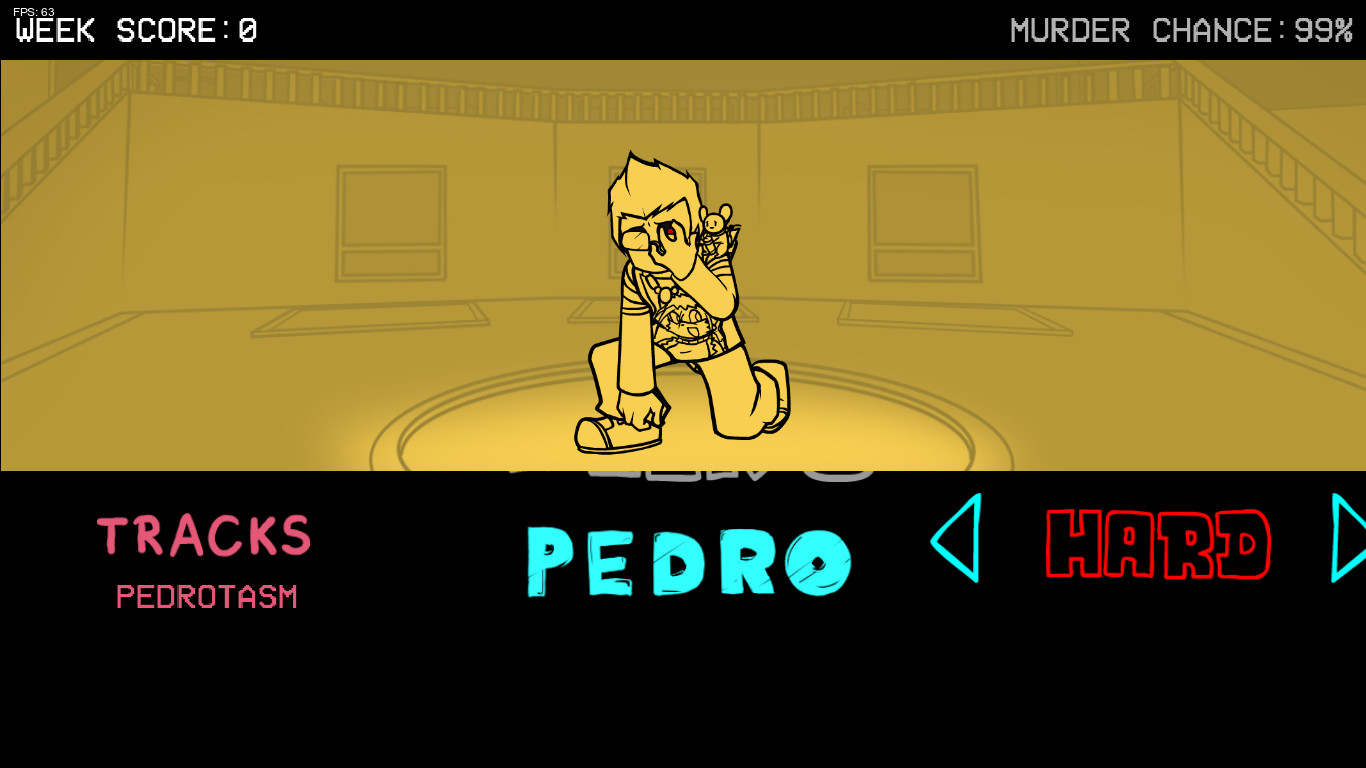 Vs.Pedro.exe - Chaos Nightmare but Pedro.exe Mod for Friday Night Funkin' | FNF Mods