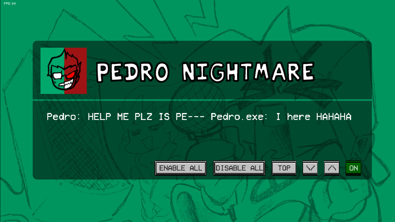 Vs.Pedro.exe - Chaos Nightmare but Pedro.exe Mod for Friday Night ...