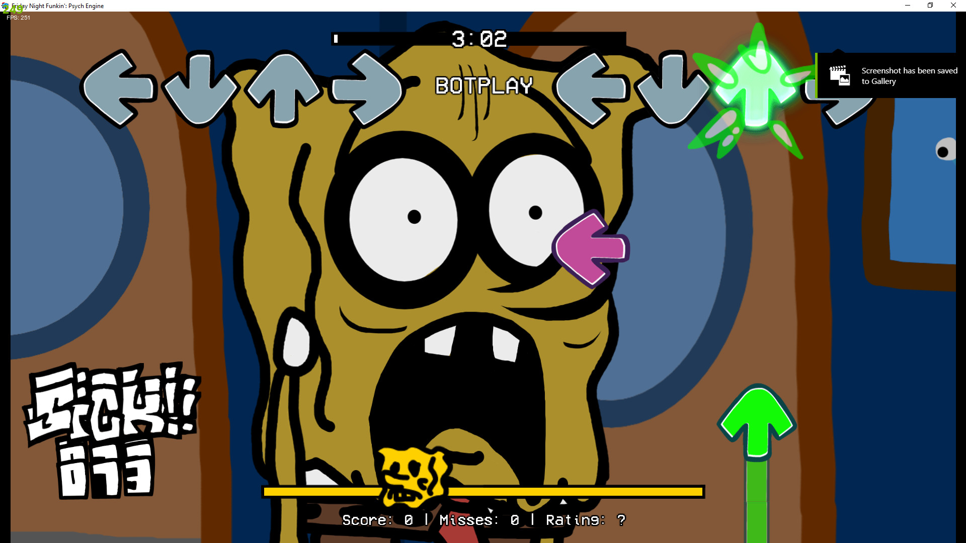 Phantams SpongeBob Cover [UPDATED] Mod for Friday Night Funkin' | FNF Mods