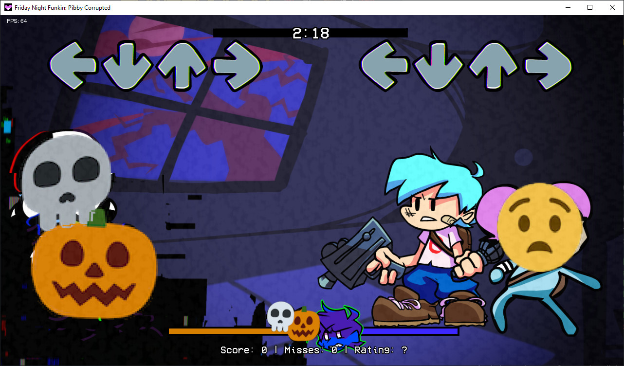 Pibby Corrupted Emoji Mod [Friday Night Funkin'] [Mods]