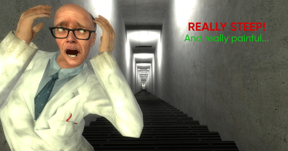 Very Big Staircase Mod for Garry's Mod | GMod Mods
