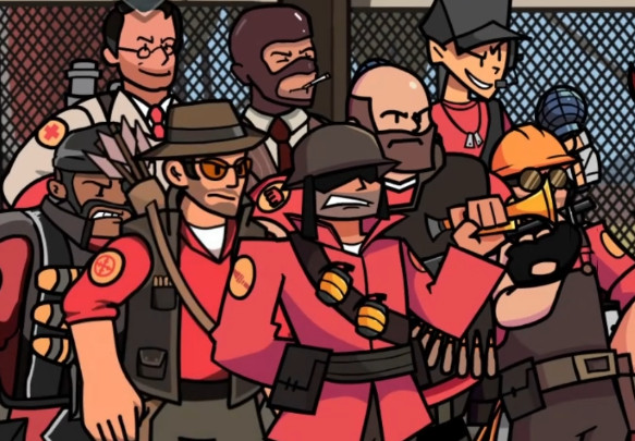 TF2 Omnipresent V2 Covers, But in game Mod for Friday Night Funkin ...