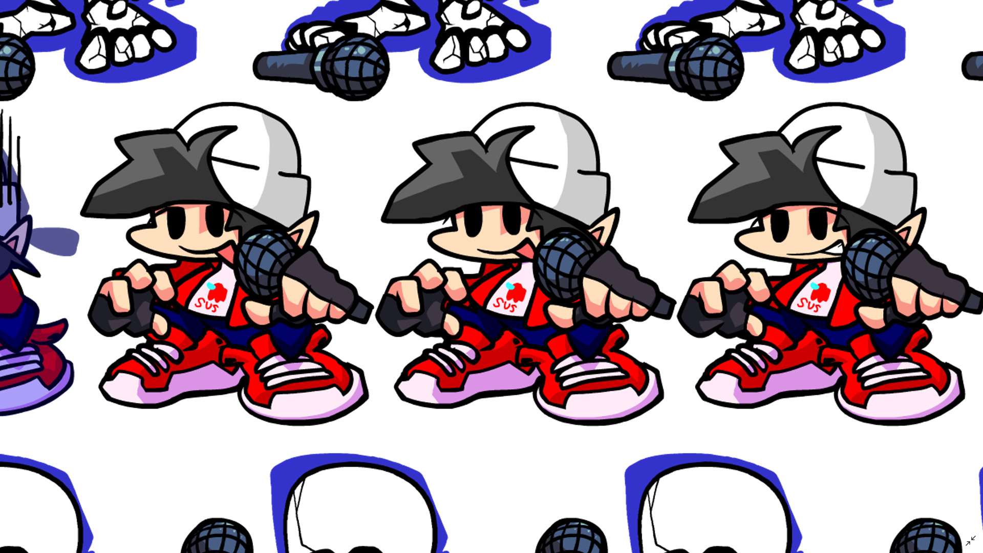 a normal bf skin Mod for Friday Night Funkin' | FNF Mods