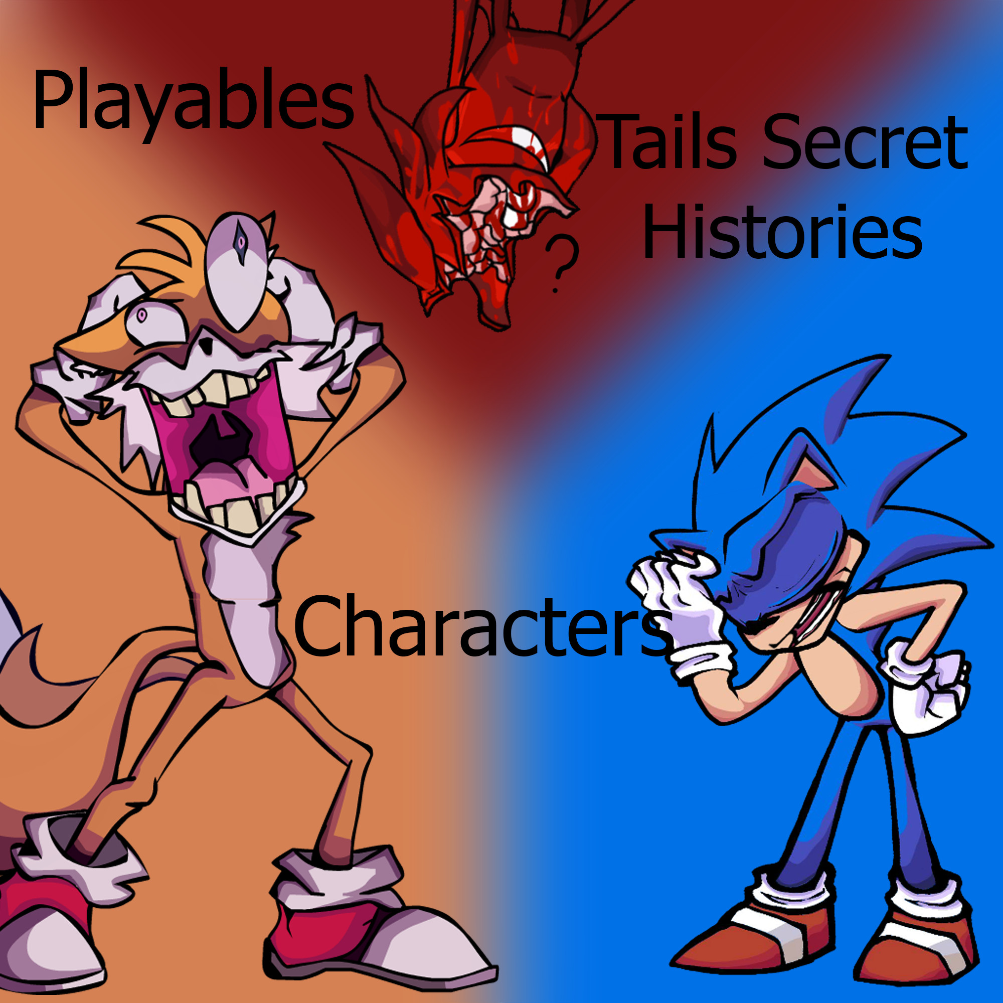 Playable Tails Secret Histories Characters [Friday Night Funkin'] [Mods]