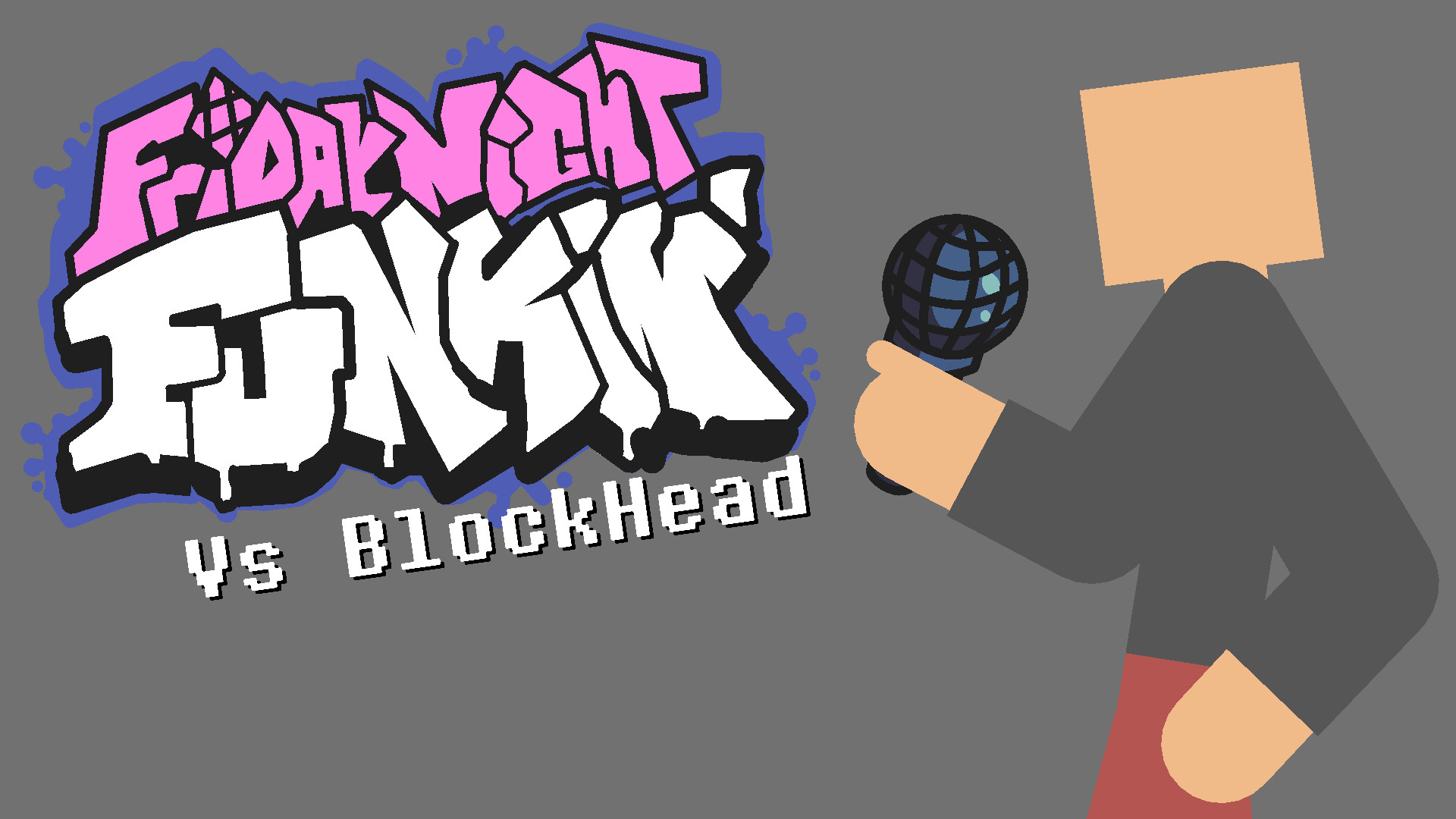 Friday Night Funkin' VS BlockHead Mod for Friday Night Funkin' | FNF Mods