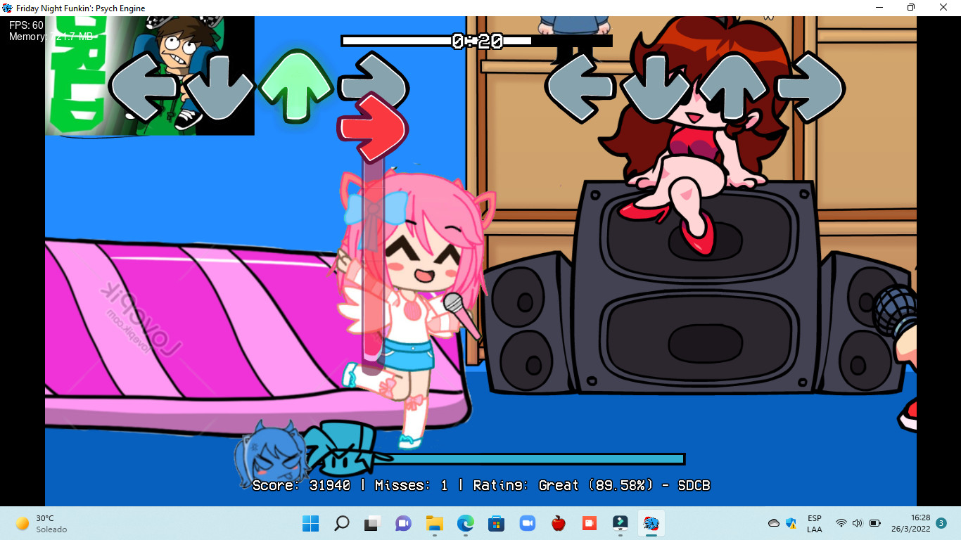 Vs Natsuki Chann26 [Friday Night Funkin'] [Mods]