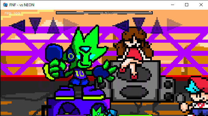 FNF vs. NEON but bad (64 bits) [Friday Night Funkin'] [Mods]