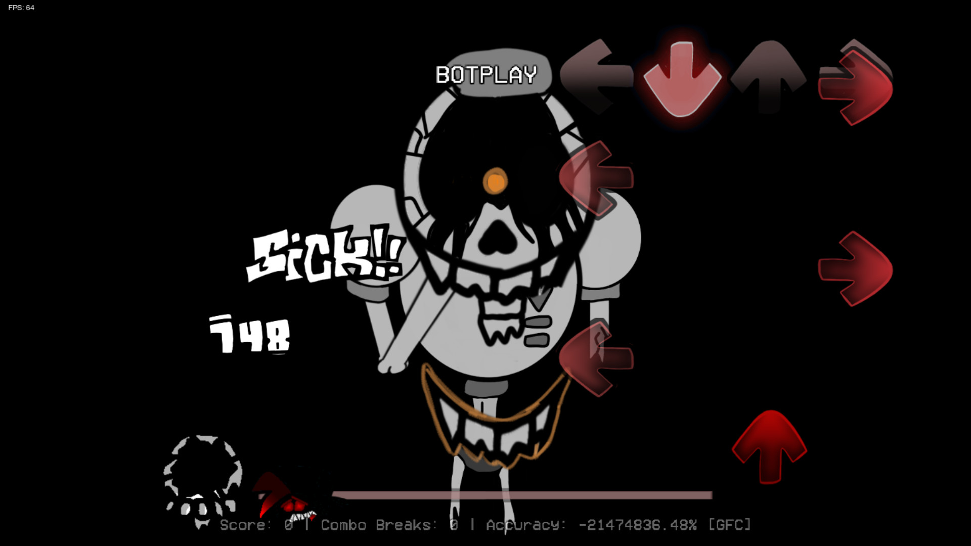 FNF: Papyrus and Emojimo666 Sings Monochrome [Friday Night Funkin'] [Mods]